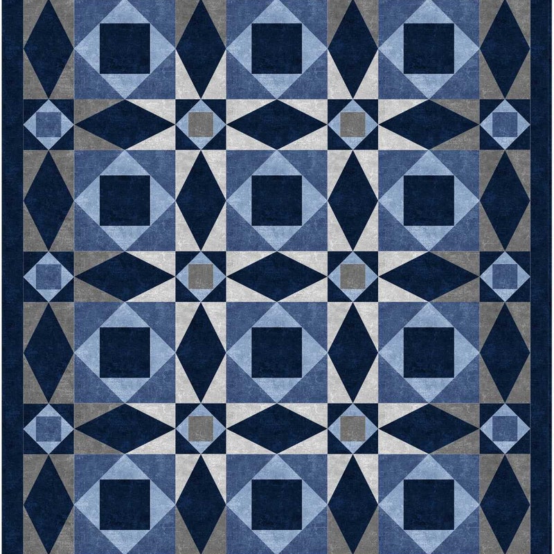 Waverly Blue Fabric - Etsy