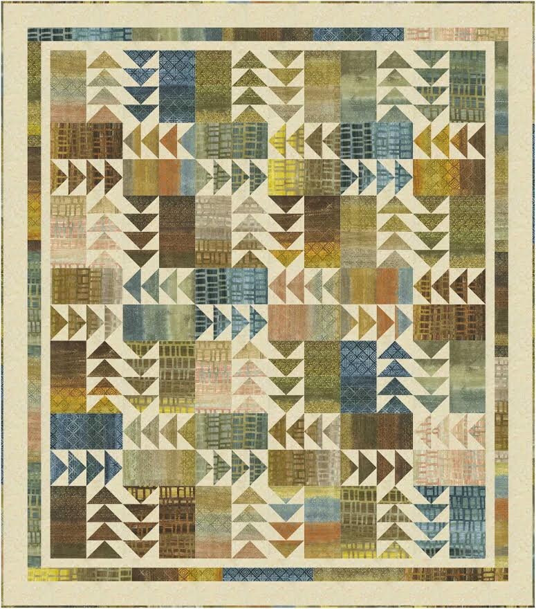 Rush Hour Quilt Pattern Batiks Timeless Treasures - Etsy