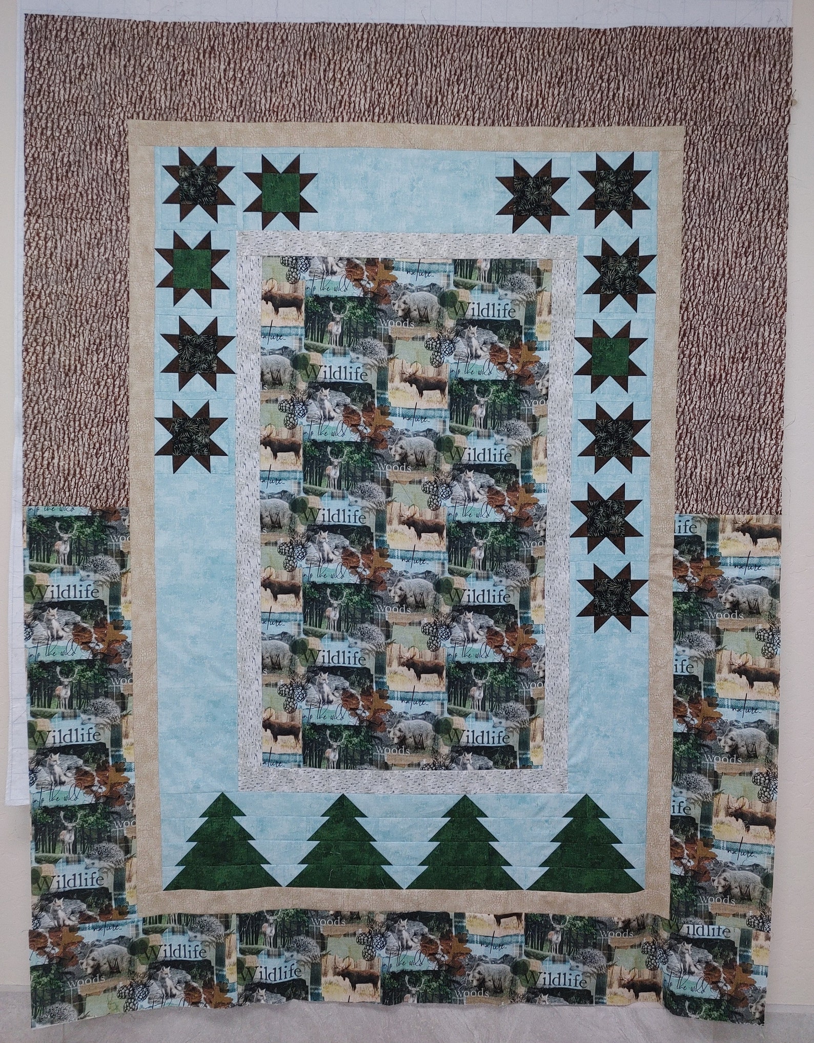 Beneath the Stars Quilt Pattern Northcott Soar the Fabric - Etsy