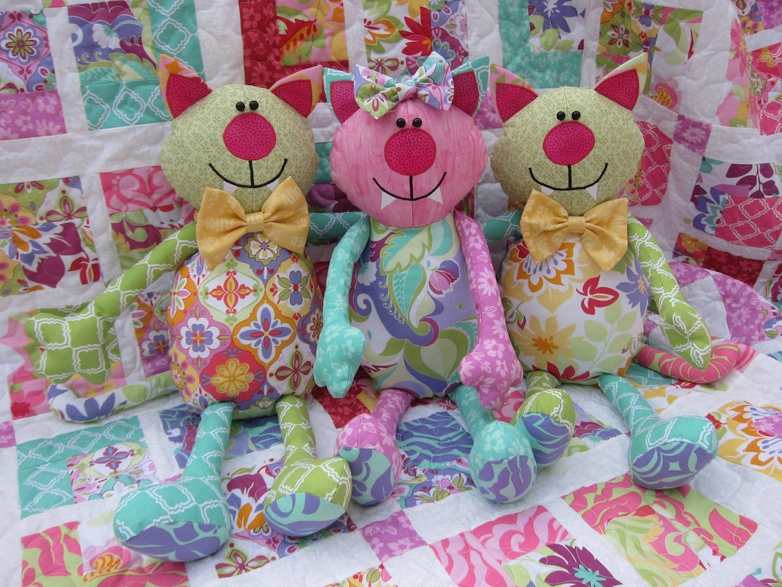 Cool Cat Pajama Bag Pattern - Etsy