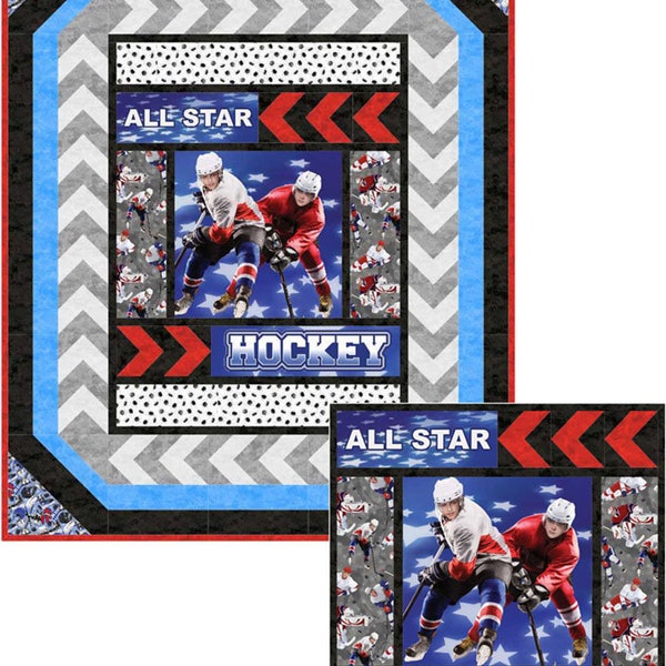 Hockey Quilt - Etsy