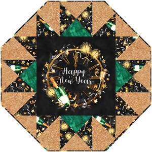 Centerpiece Table Topper Quilt Pattern, the Fabric Addict, Hoffman - Etsy