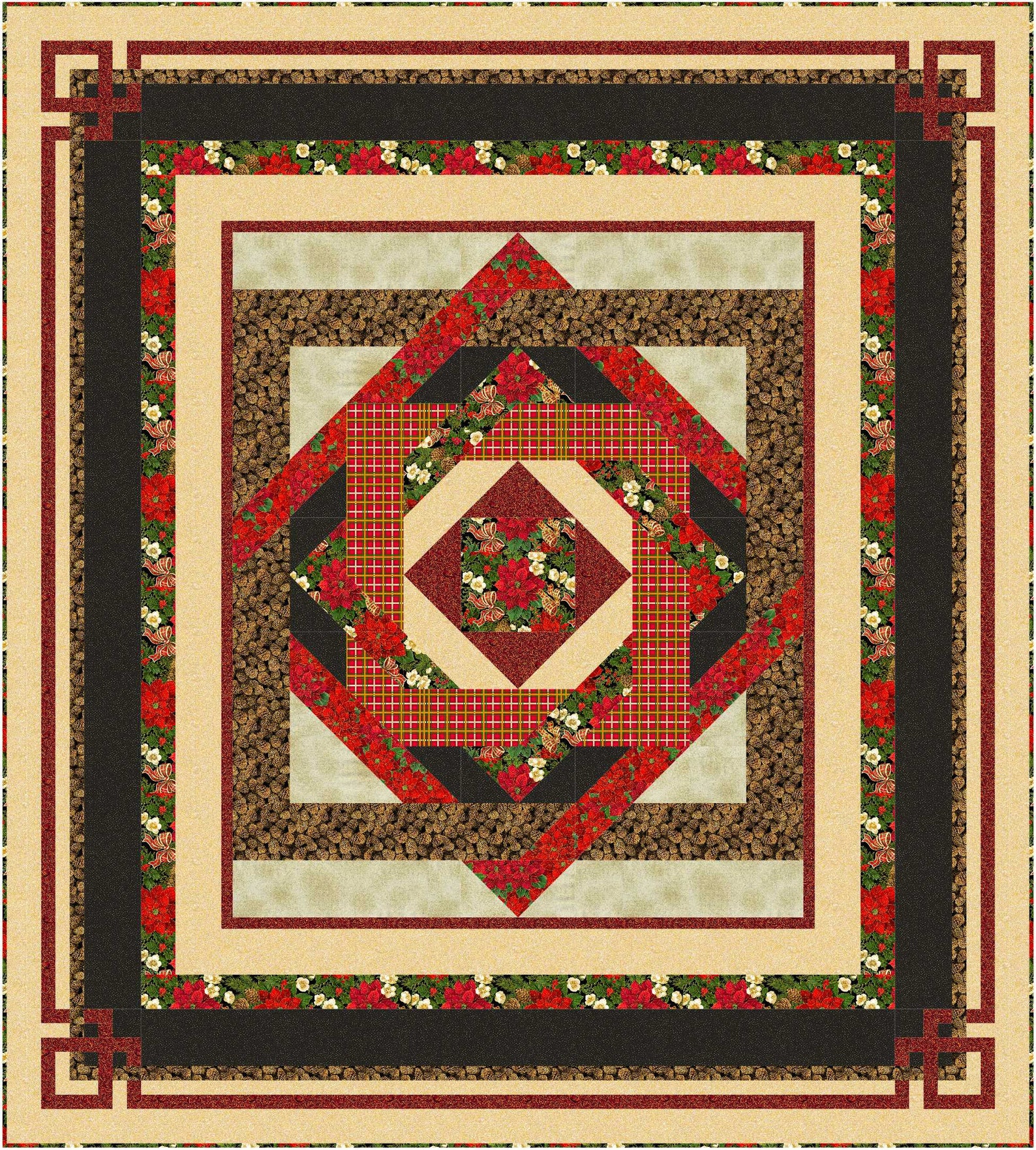 Entwined Quilt Pattern Queen Quilt Pattern - Etsy