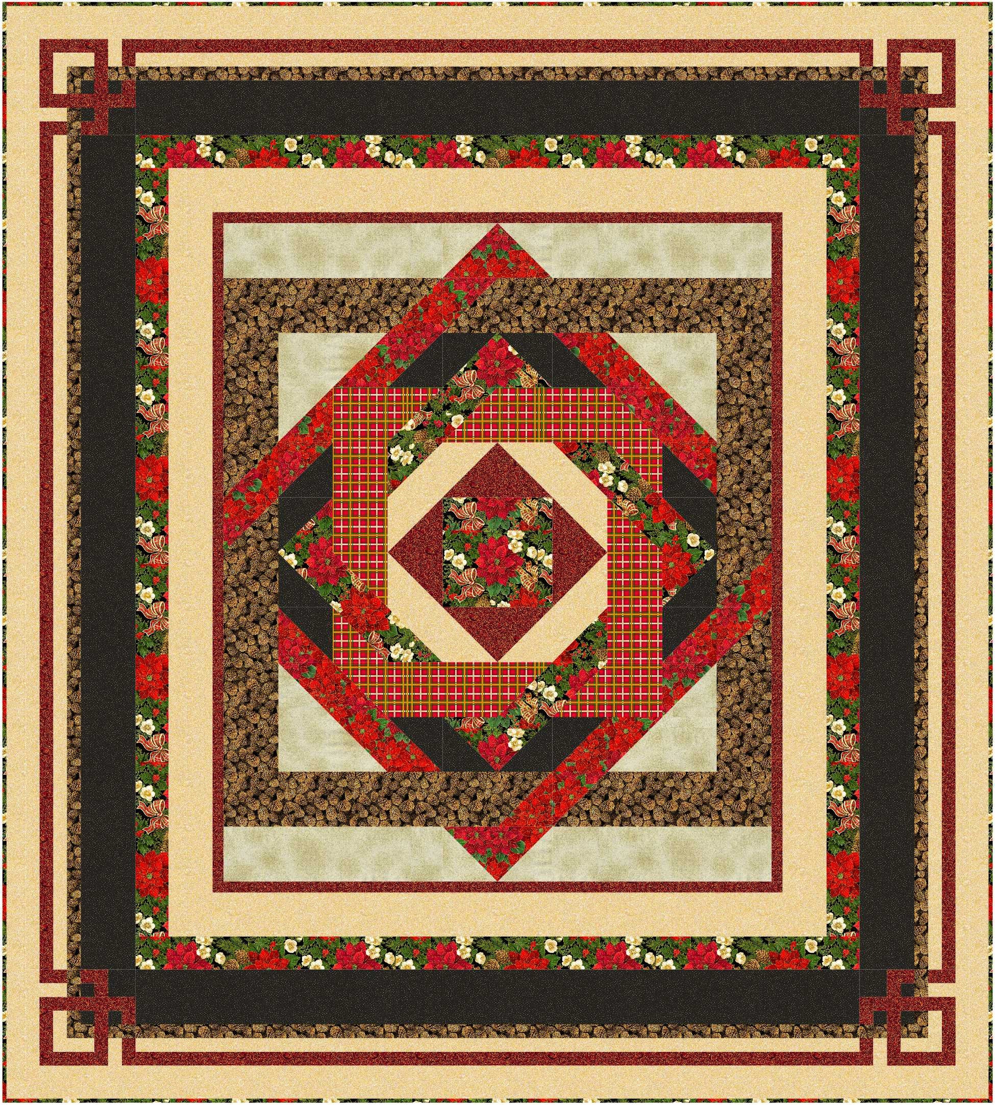 Entwined Quilt Pattern Queen Quilt Pattern - Etsy