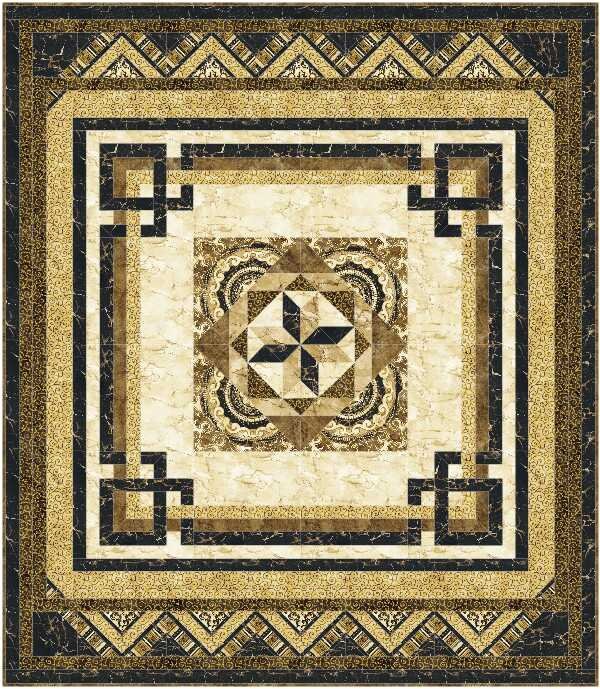 Elegante Hard Copy Quilt Pattern Northcott the Fabric - Etsy