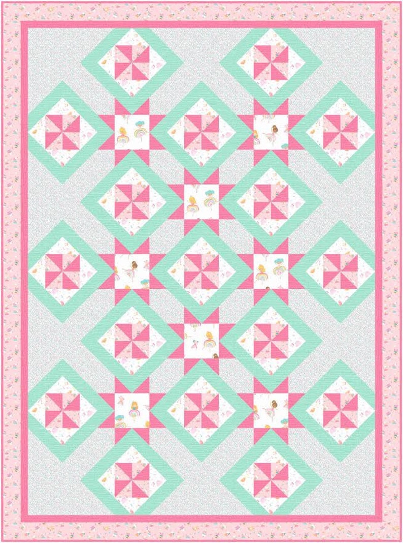 Cartwheels Quilt Pattern. Downloadable. | Etsy
