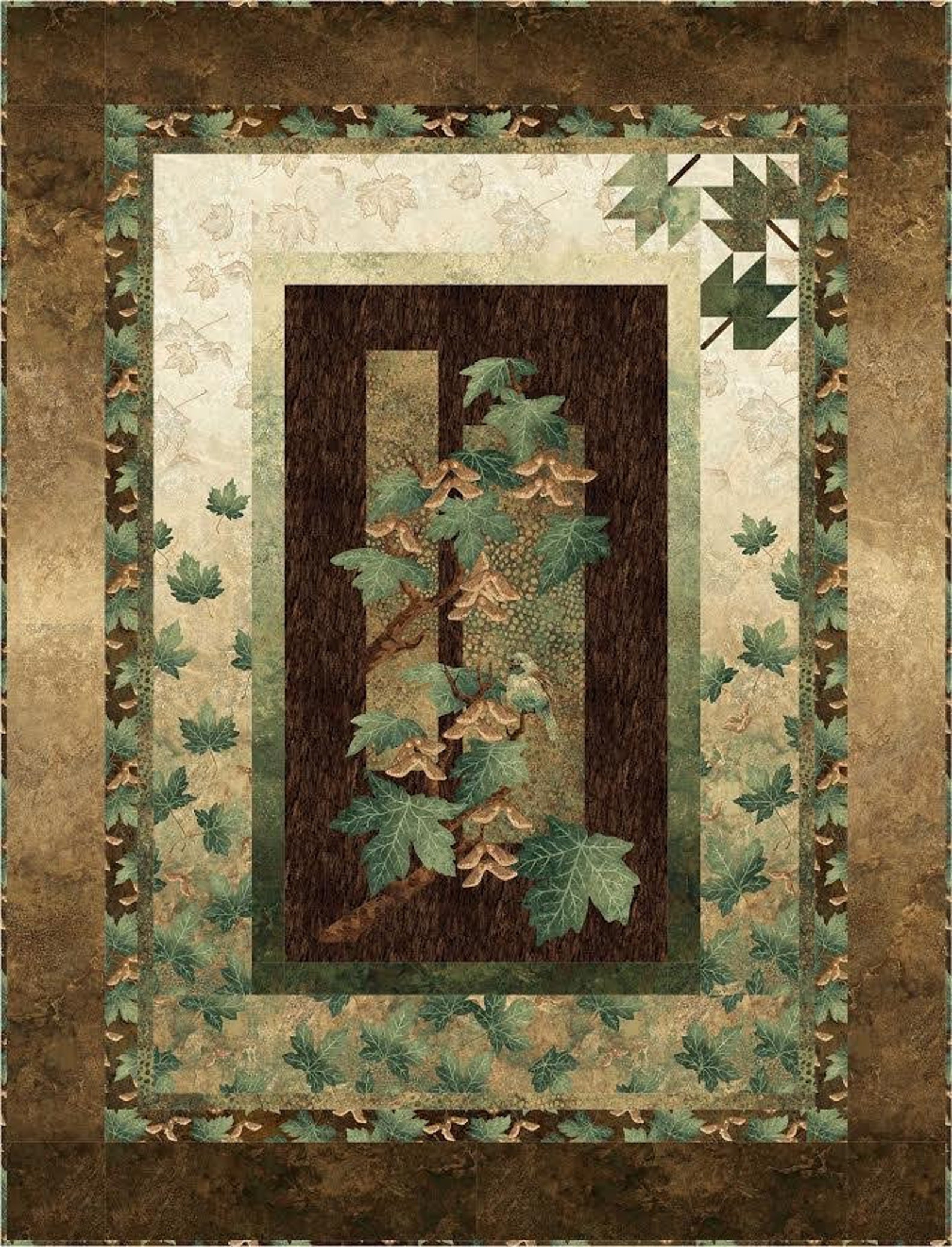 Autumn Splendor, Maplewood, Quilt Pattern, Northcott, Fabric Addict - Etsy