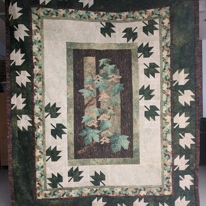 PDF Scattered Leaves Quilt Pattern, Canadian Version, Northcott, Quilts ...