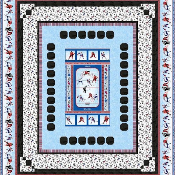 Hockey Quilt - Etsy