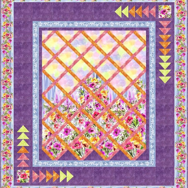 Cascade Quilt Pattern - Etsy