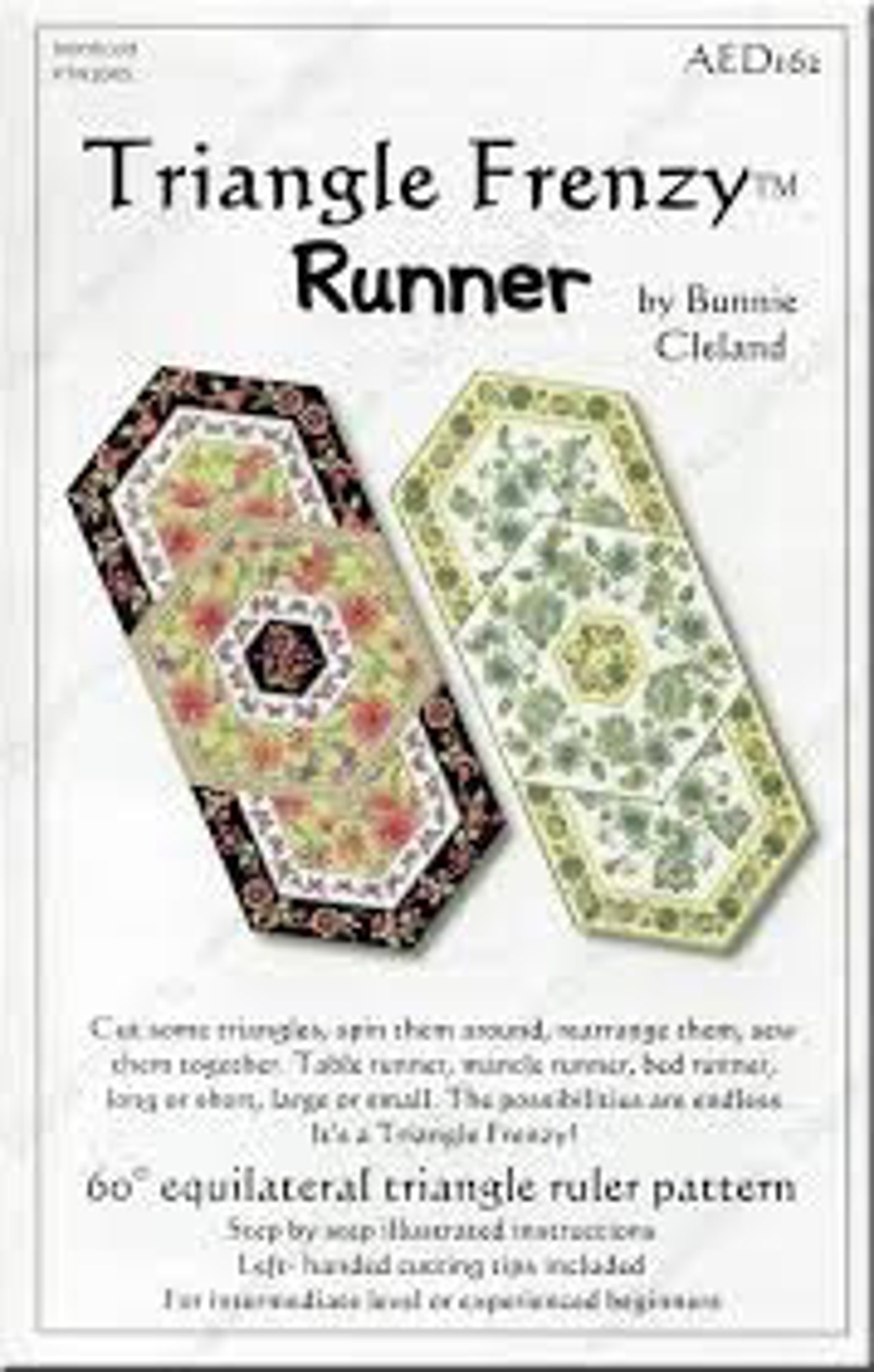Triangle Frenzy Runner Quilt Runner Pattern. - Etsy