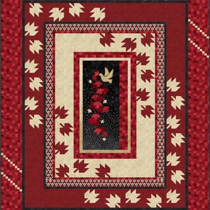 PDF Scattered Leaves Quilt Pattern, Canadian Version, Northcott, Quilts ...
