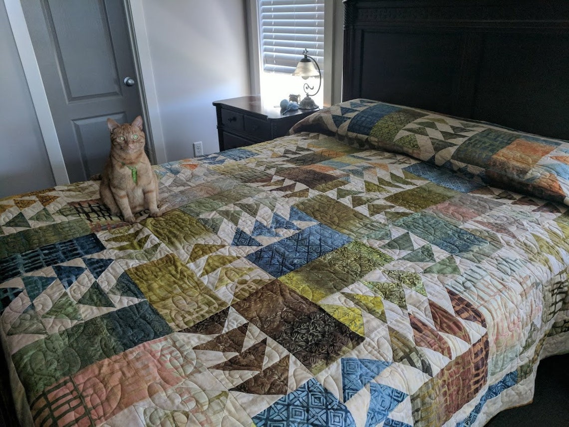 Rush Hour Quilt Pattern Batiks Timeless Treasures - Etsy