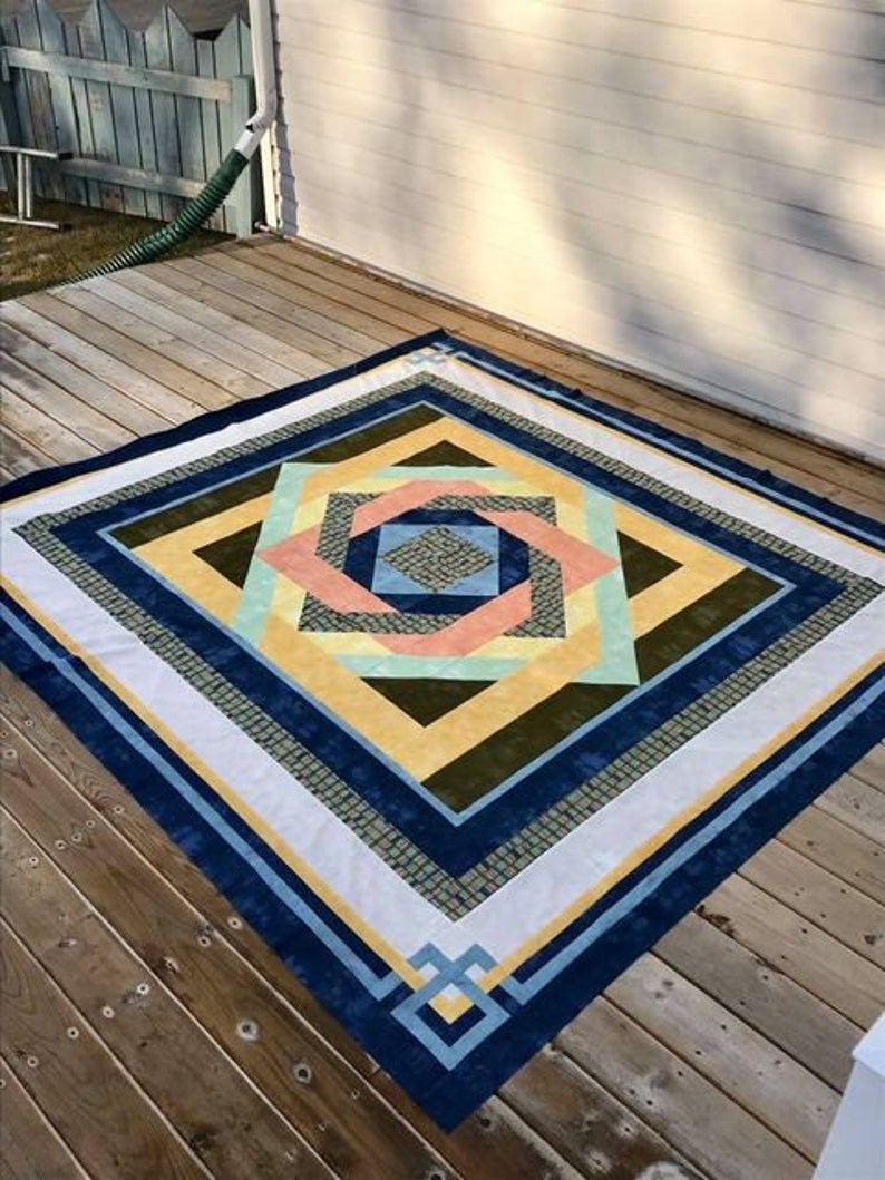 Entwined Quilt Pattern Queen Quilt Pattern - Etsy