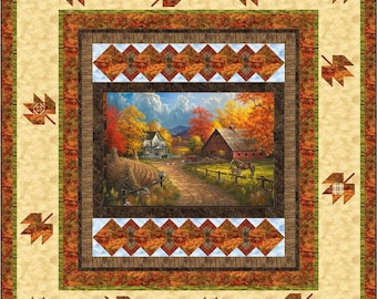 Picture This Country Quilt Pattern, Northcott, Country Pastimes, the ...