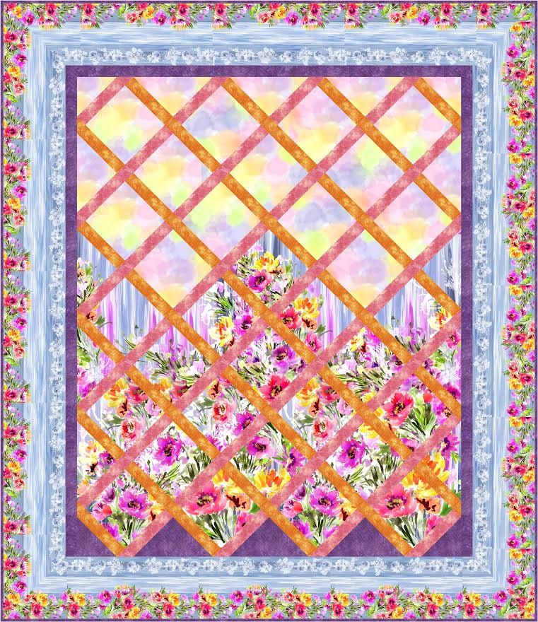 Garden View Quilt Pattern - Etsy