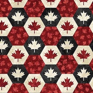 PDF Scattered Leaves Quilt Pattern, Canadian Version, Northcott, Quilts ...