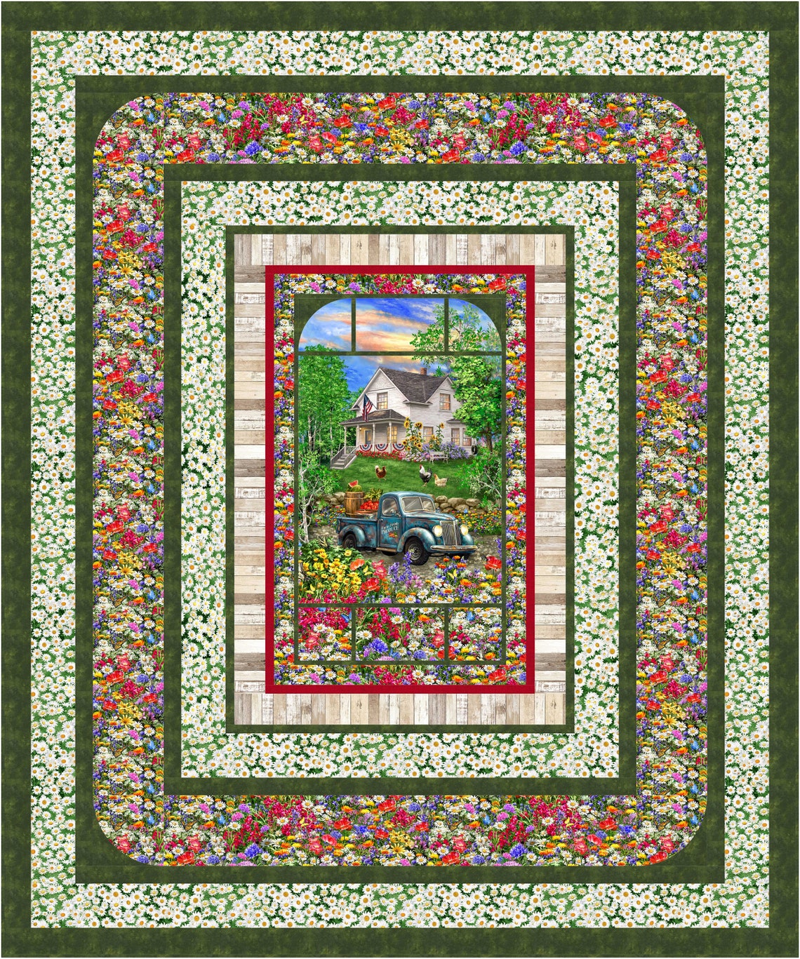 Clear View Quilt Pattern. Hard Copy | Etsy