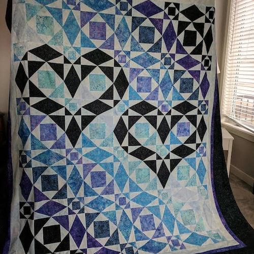 Waverly Quilt Pattern Storm at Sea Variation the Fabric - Etsy