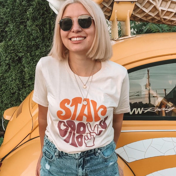 Tan Graphic Shirt - Etsy