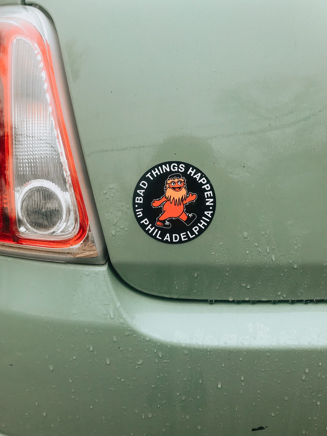 Philly Sports Car Magnet / Philadelphia Bumper Sticker / | Etsy