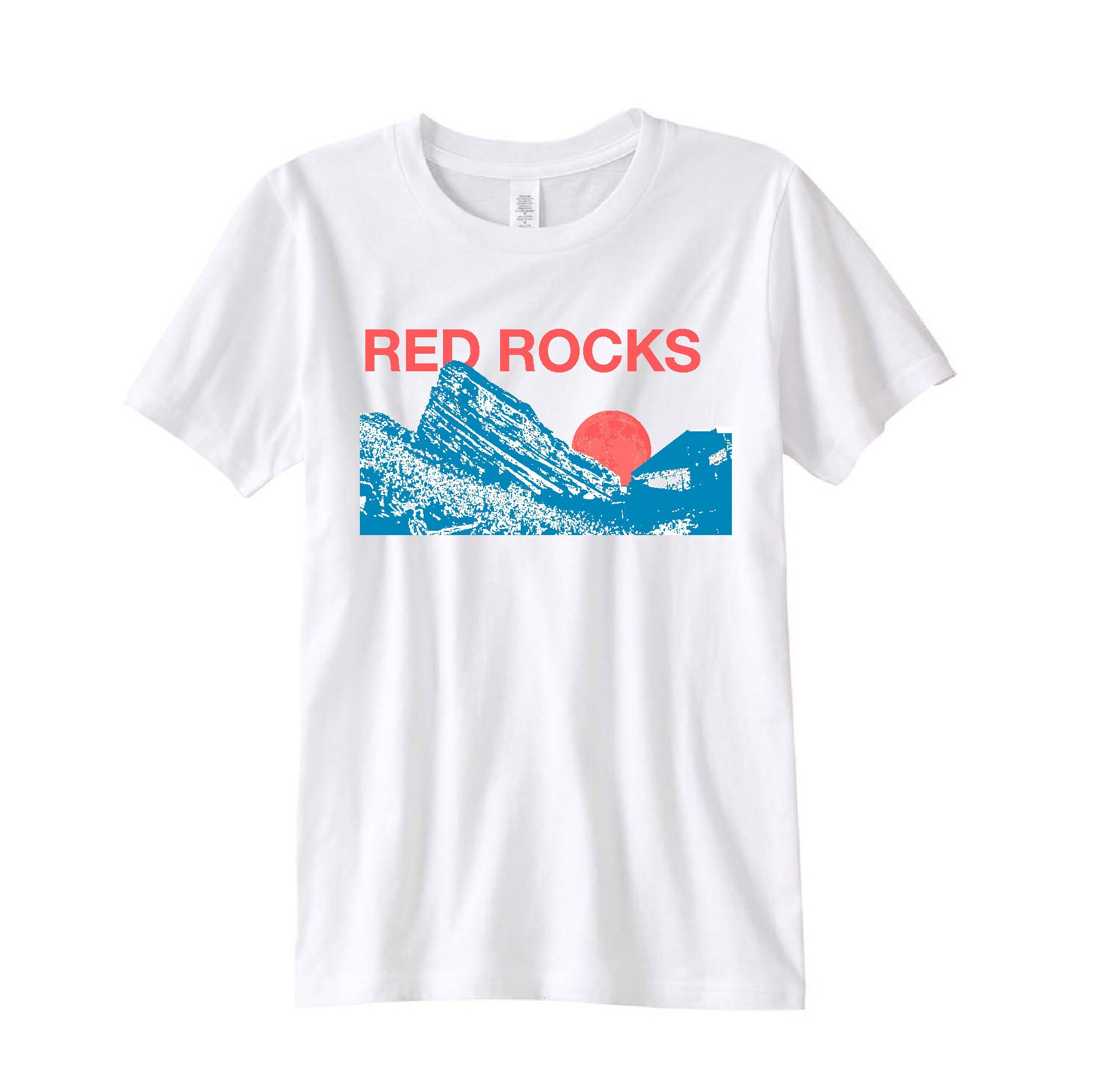 Red Rocks Amphitheater Graphic Tee Colorado Red Rocks - Etsy