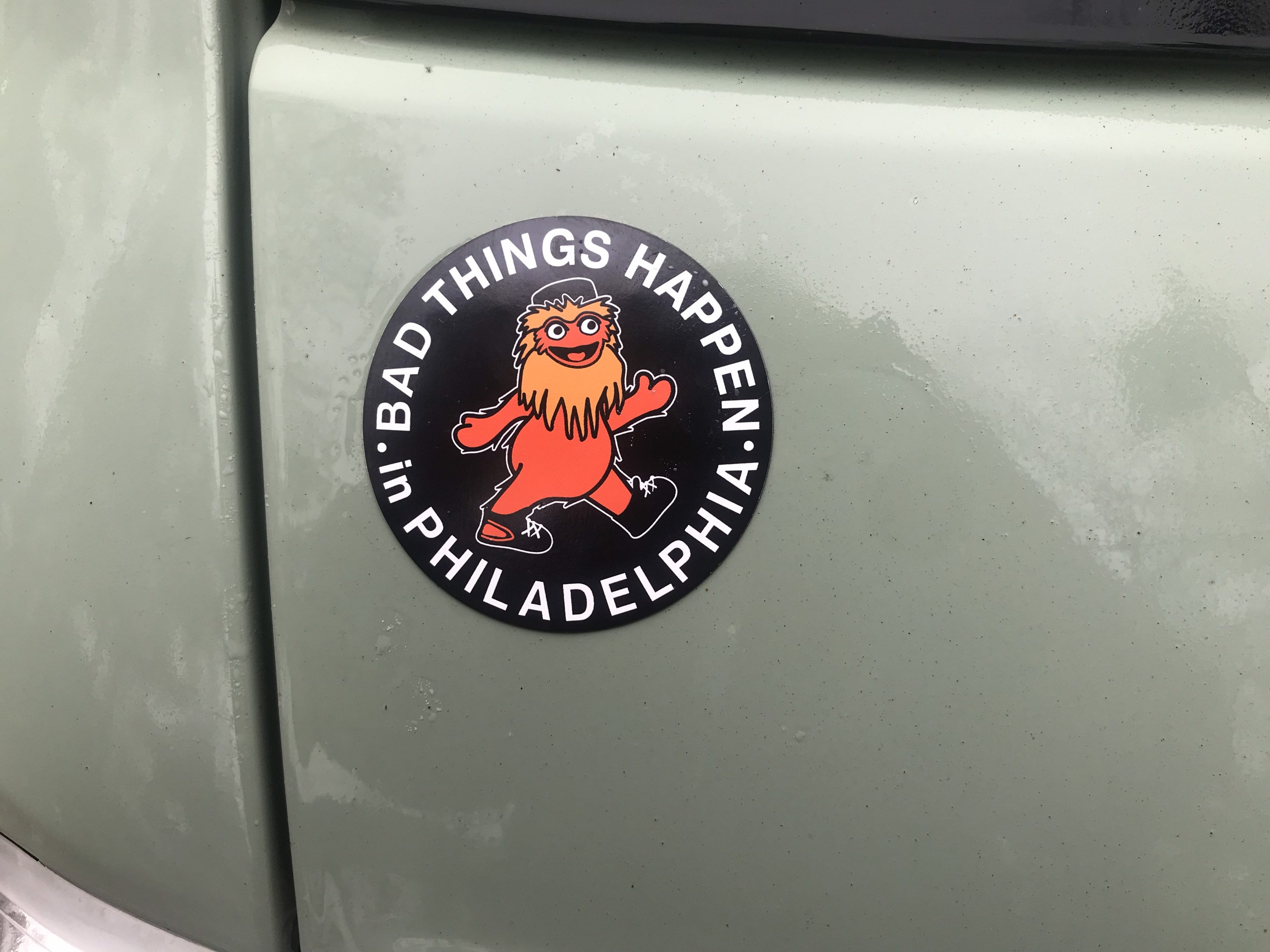 Philly Sports Car Magnet / Philadelphia Bumper Sticker / | Etsy