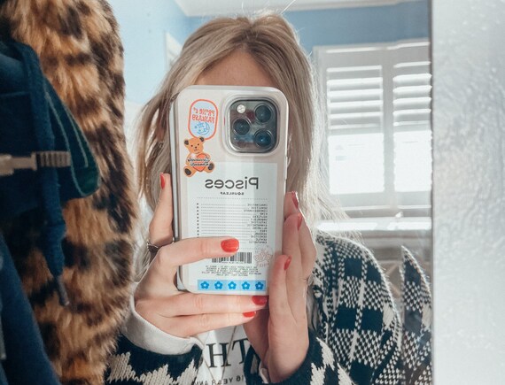 Pisces Receipt Iphone Case / Astrology Phone Case / Trendy - Etsy