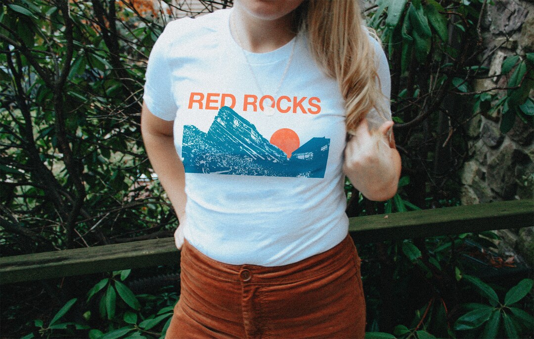 Red Rocks Amphitheater Graphic Tee - Colorado Red Rocks T-shirt -denver ...