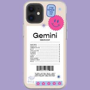 Gemini Receipt iPhone Case / Astrology Phone Case / Trendy Zodiac ...