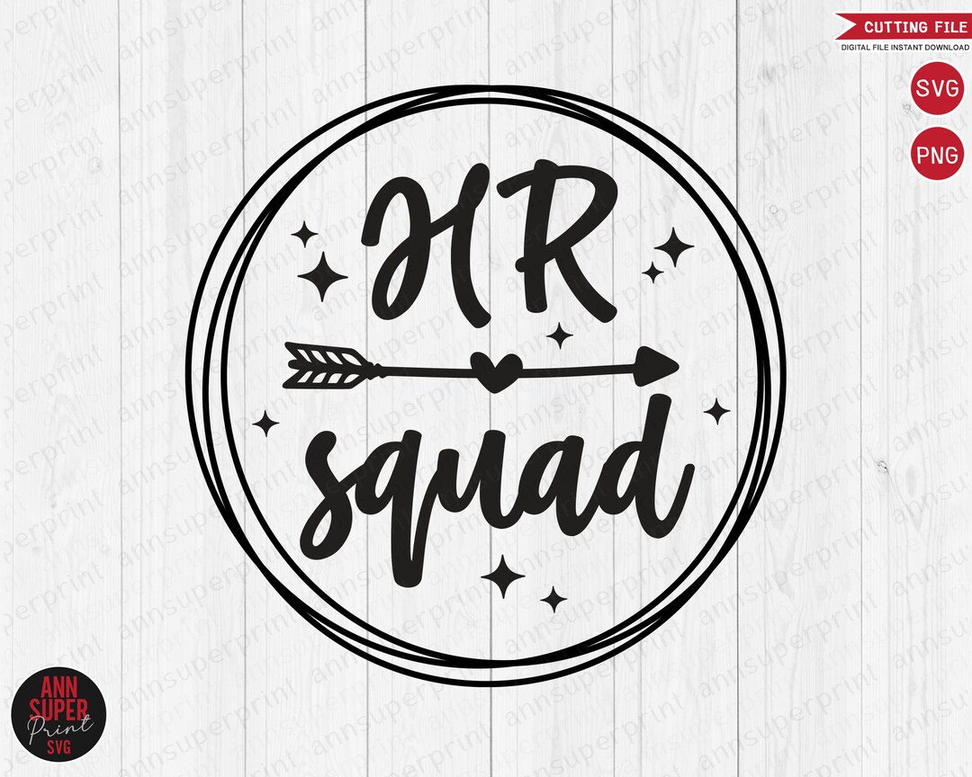 HR Squad Svg Png, Human Resources Svg, Funny HR Svg, Funny Office Svg ...