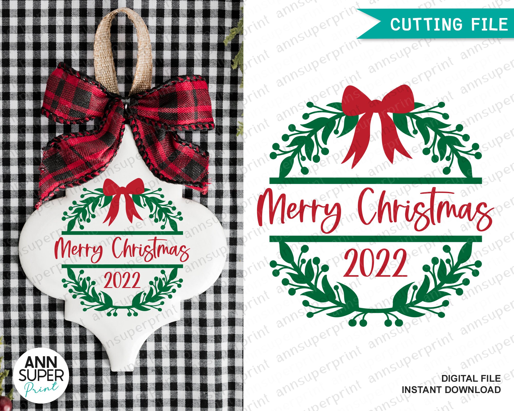 Christmas Arabesque Tile SVG Christmas Ornament Svg Tile - Etsy