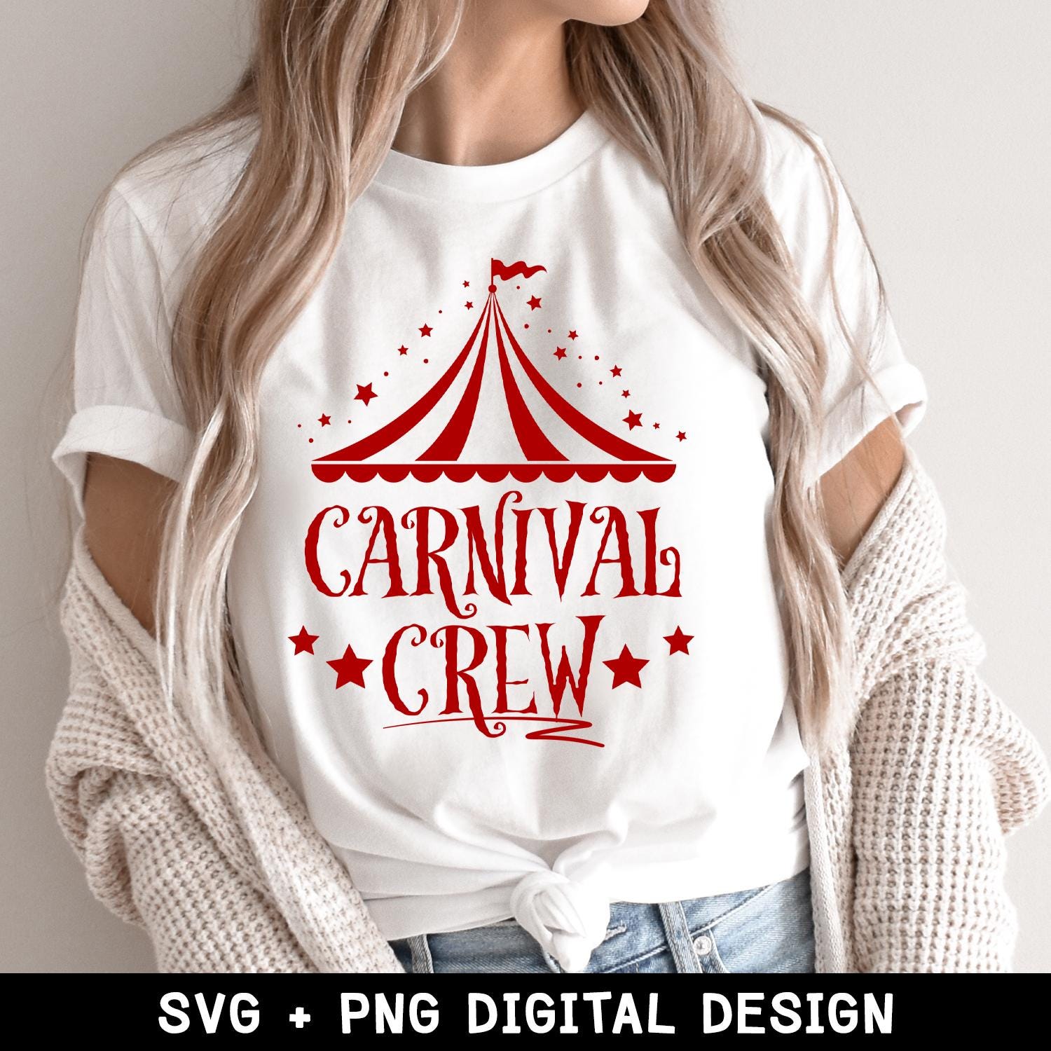 Carnival Crew Svg, Png, Circus Birthday Svg, Circus Staff Svg, Carnival ...