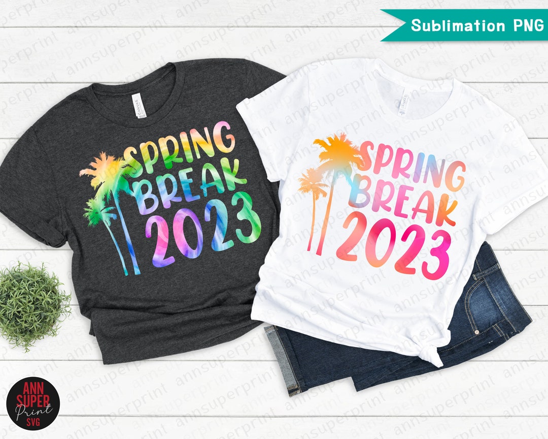 Spring Break 2023 PNG, Family Vacation, Girls Trip, Palm Tree, Girls ...