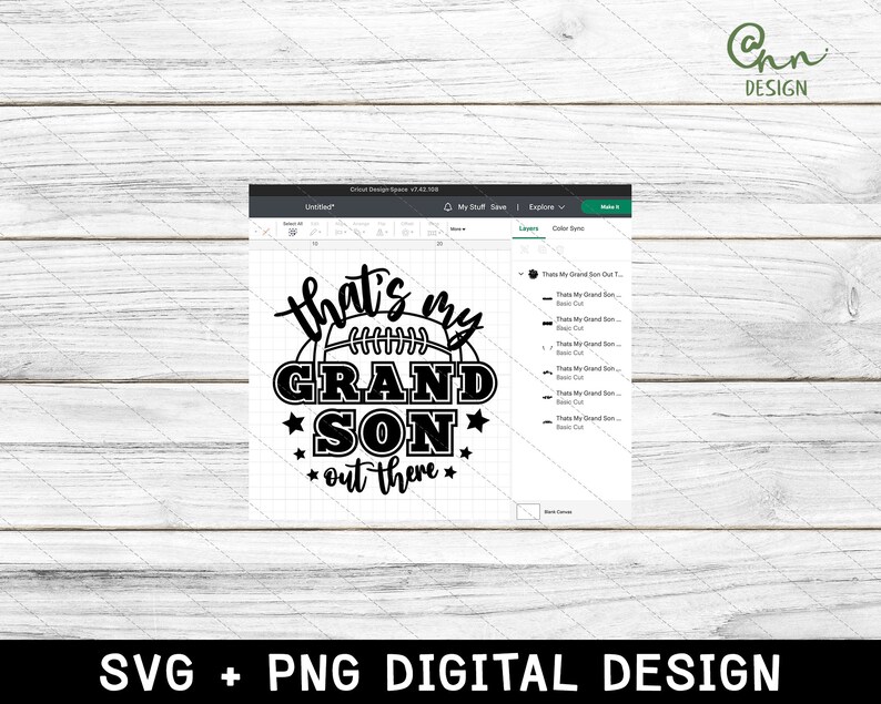 Football Grandma Grandson SVG, PNG, Cricut Files (digital Download) - Etsy