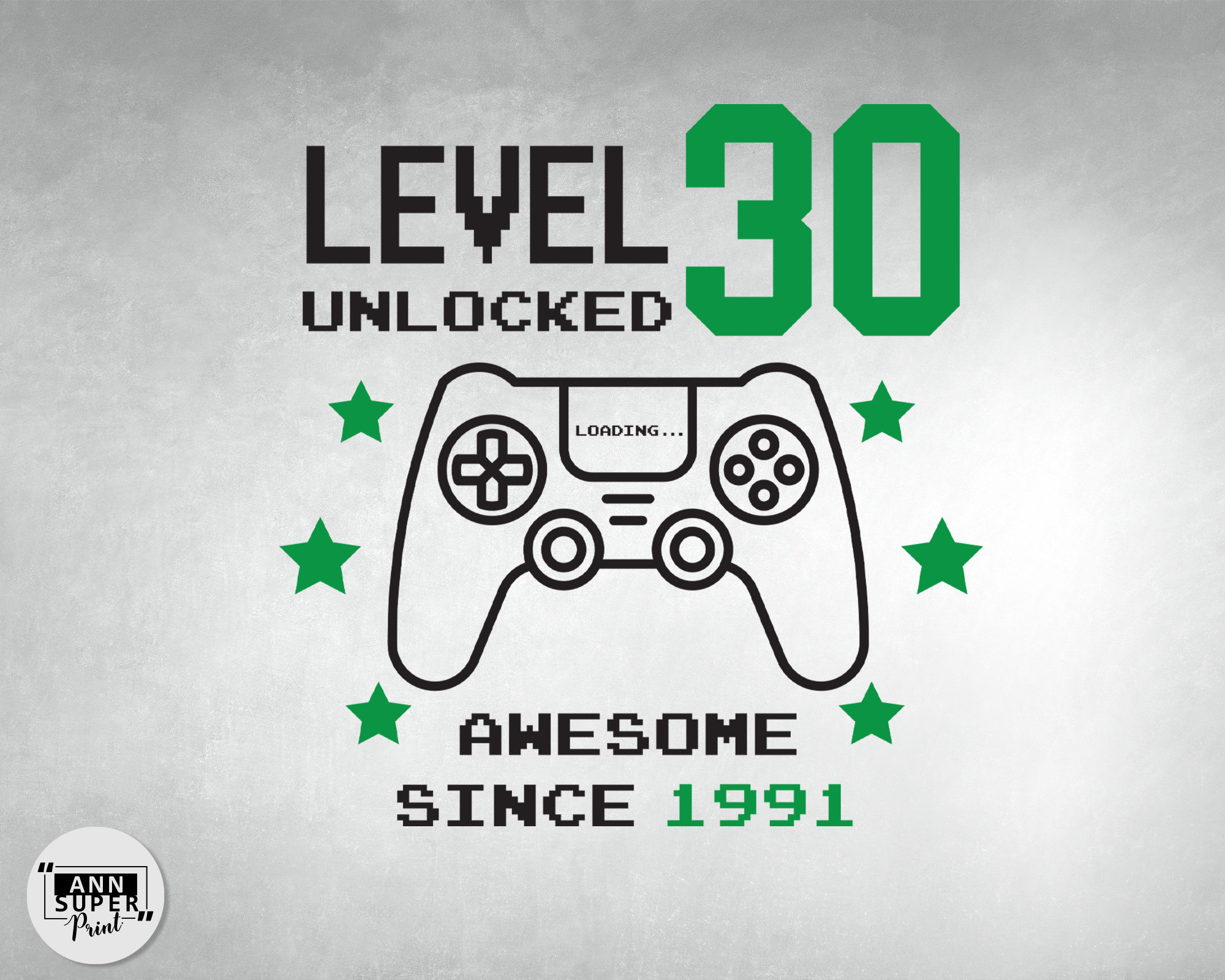 Level 30 Unlocked Svg 30th Birthday Svg Birthday Boy Svg | Etsy