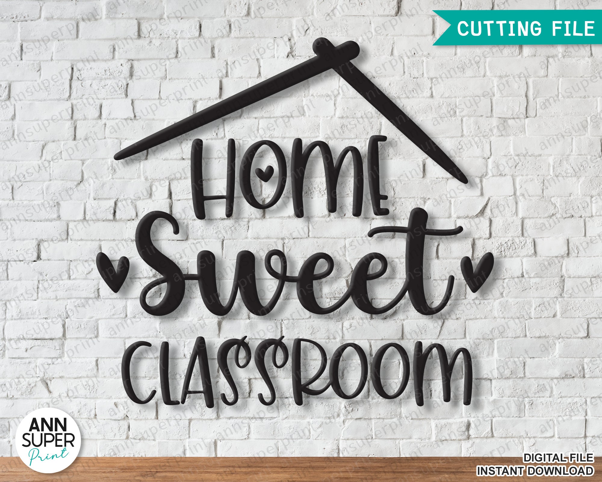Home Sweet Classroom Svg Back to School Svg Classroom Sign - Etsy UK
