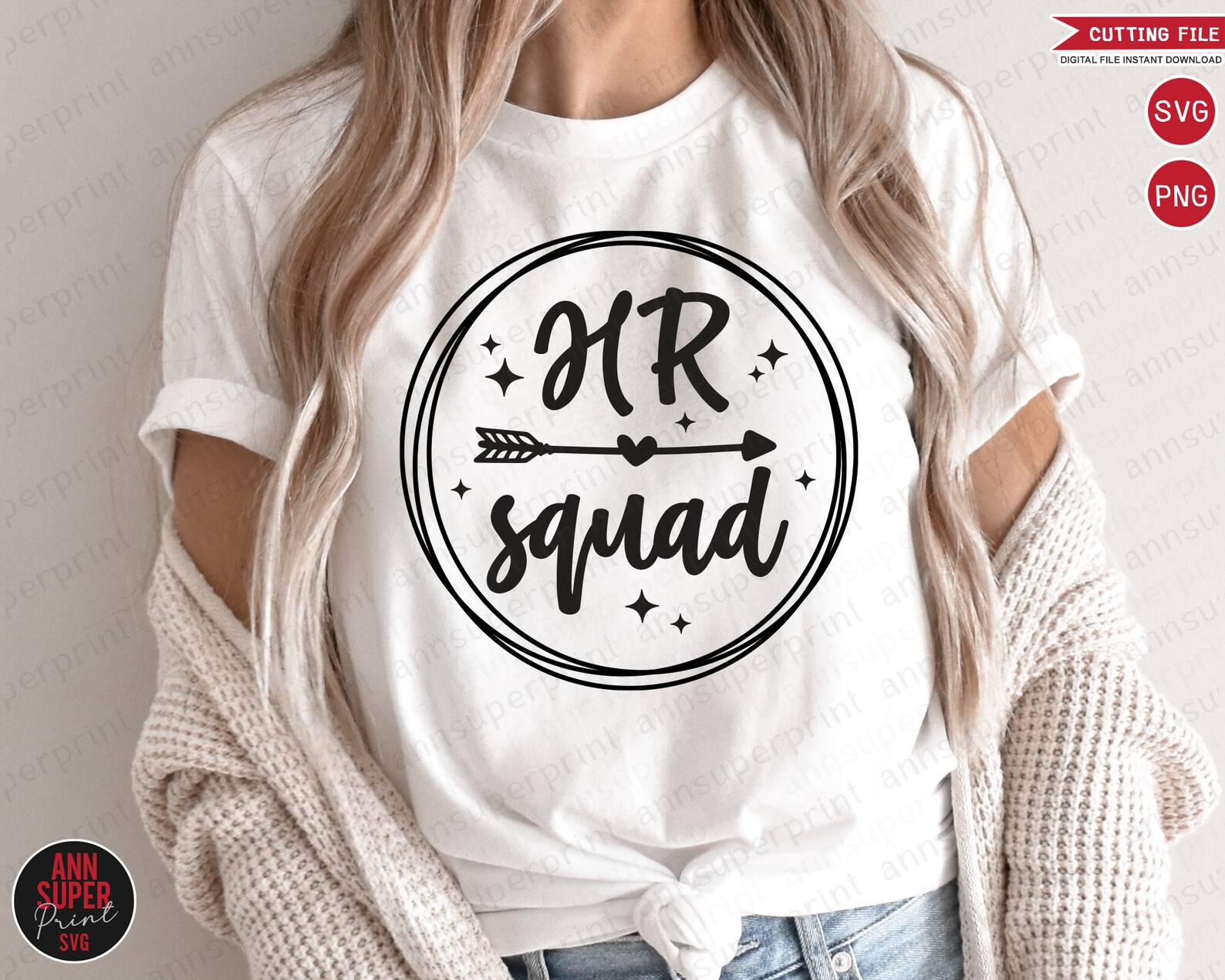 HR Squad Svg, Funny HR Team Png Files (instant Download) - Etsy