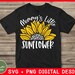 Mommy's Little Sunflower Svg, Sunflower Svg, Baby Sunflower Svg, Baby ...