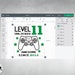 Level 11 Unlocked Svg, 11th Birthday Svg, Gamer Birthday Svg, Png, Dxf ...