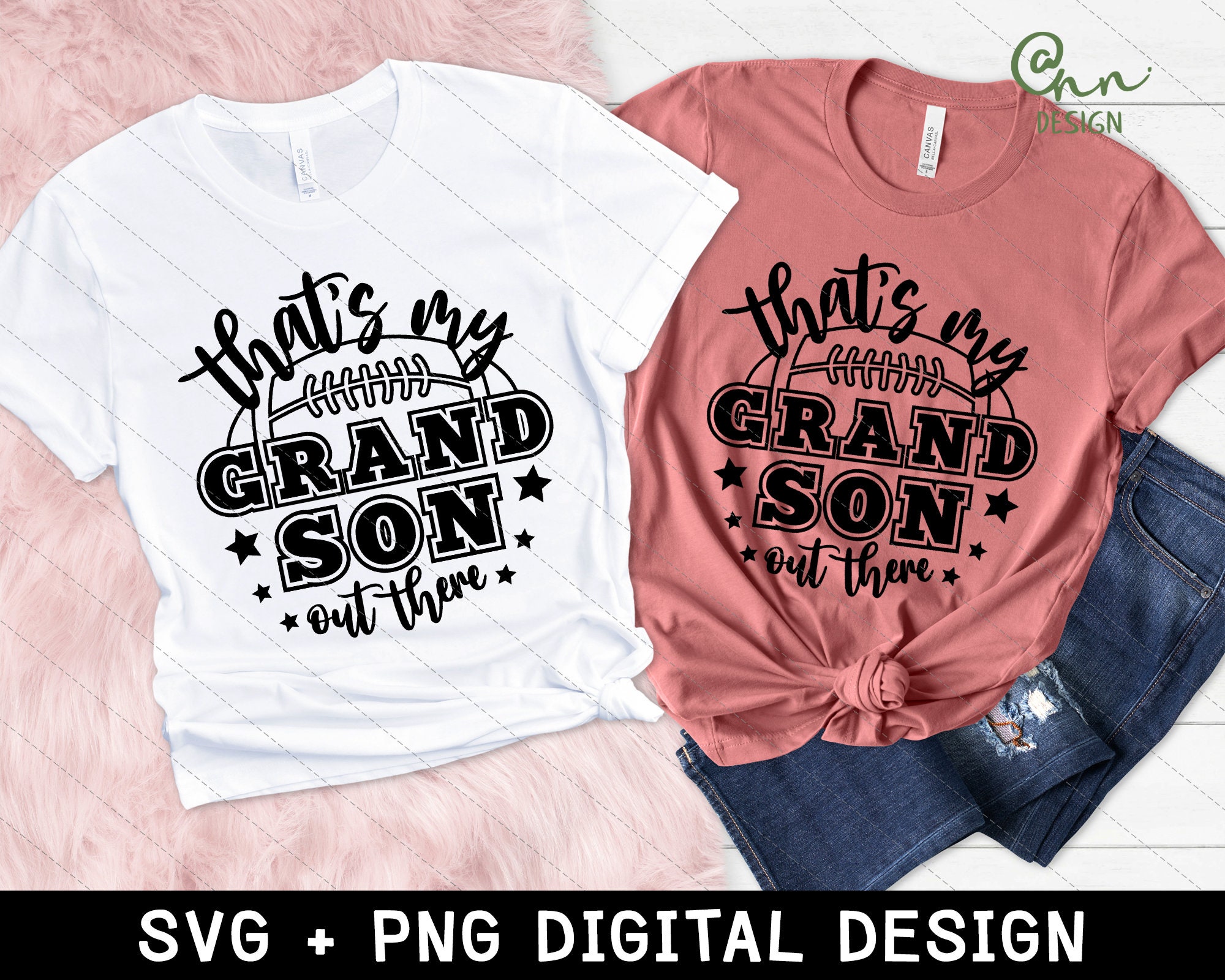 Football Grandma Grandson SVG, PNG, Cricut Files (digital Download) - Etsy