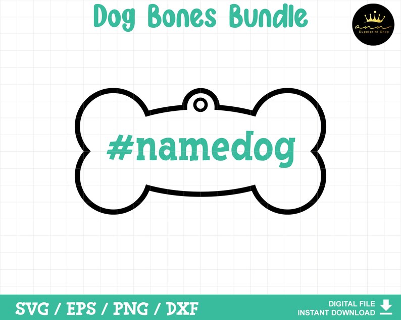 Dog Bone Svg Dog Bone Png Bone Svg Dog Bone Svg File Dog - Etsy
