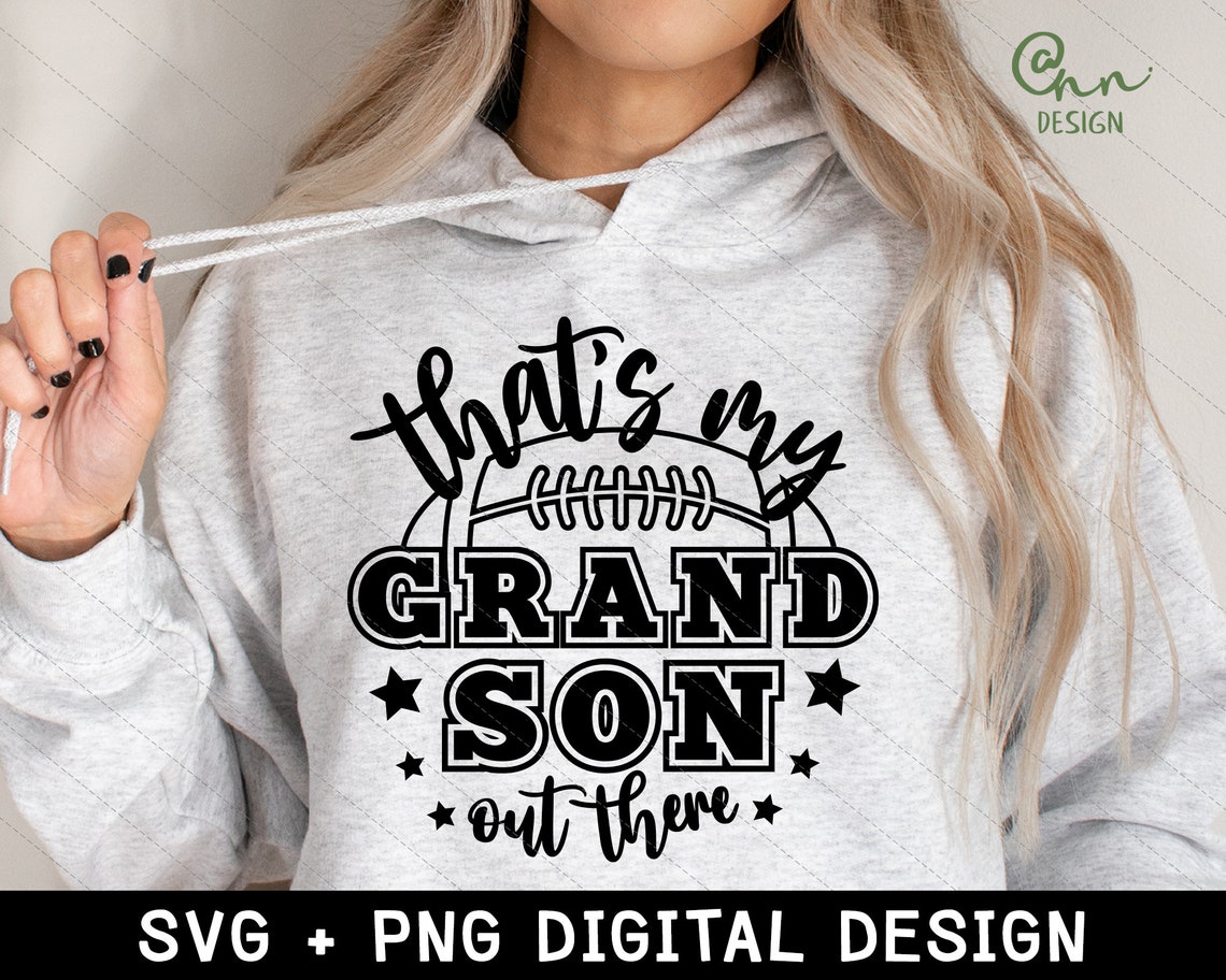 Football Grandma Grandson SVG, PNG, Cricut Files (digital Download) - Etsy