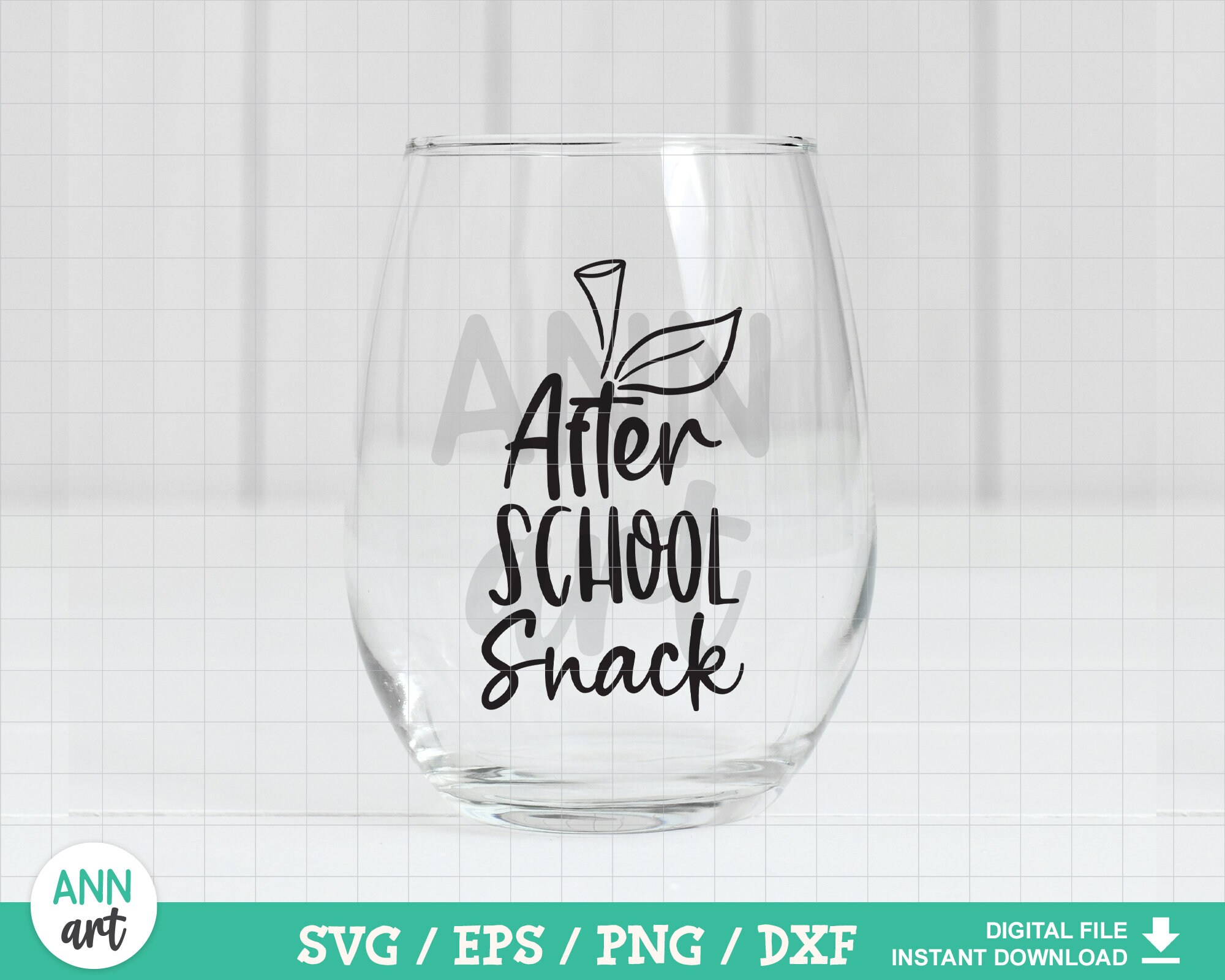 After School Snack SVG, Teacher Svg, Apple Svg, Teacher Apple Svg ...