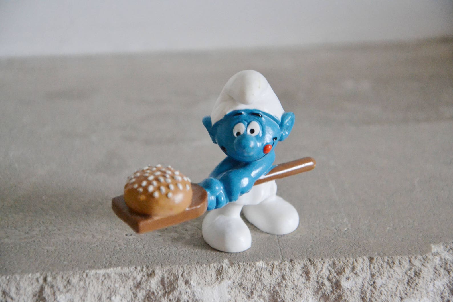 From Euro 5. Vintage Smurf Baker Smurf Pastry Chef Smurf Cook - Etsy