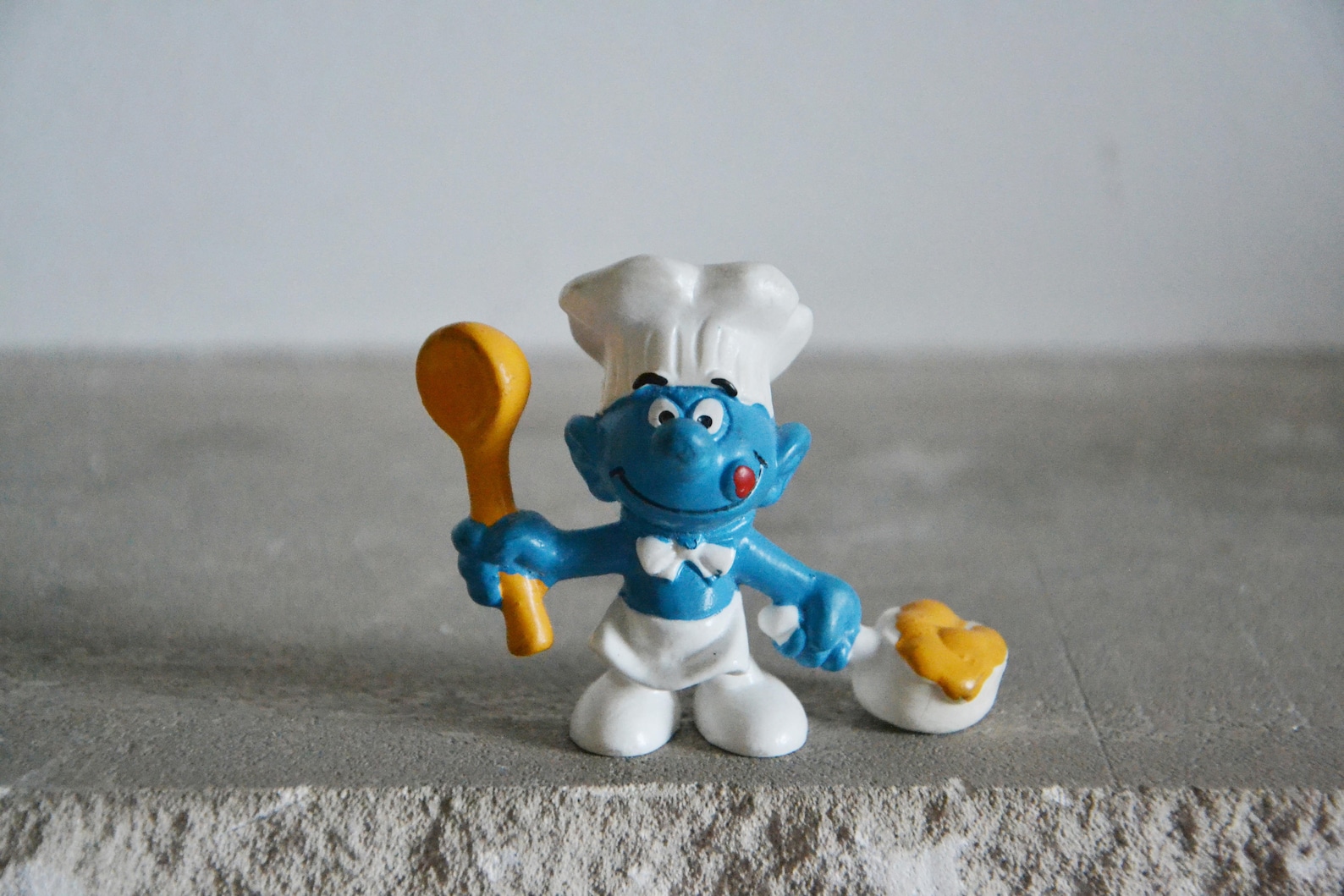 From Euro 5. Vintage Smurf Baker Smurf Pastry Chef Smurf Cook - Etsy