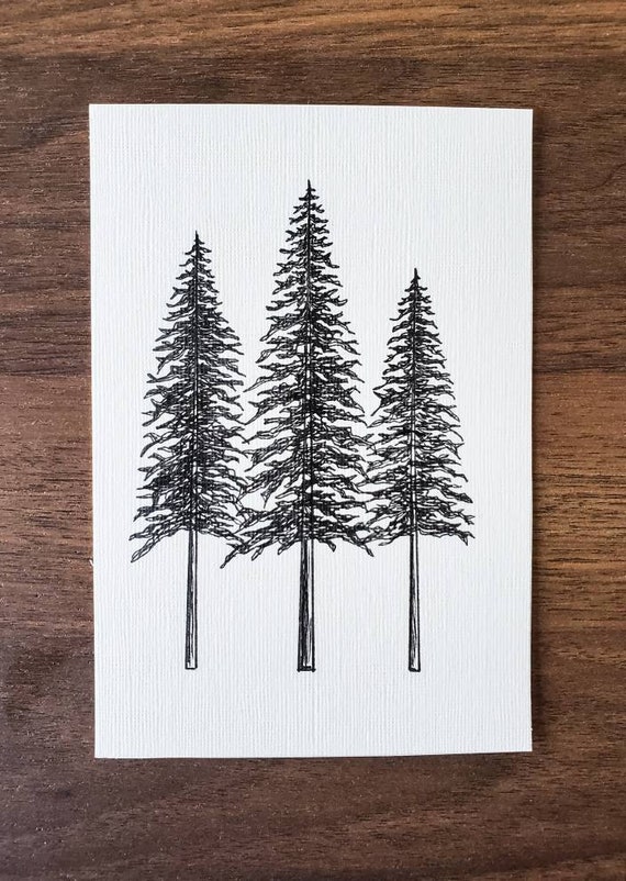 Ink Drawings Of Trees