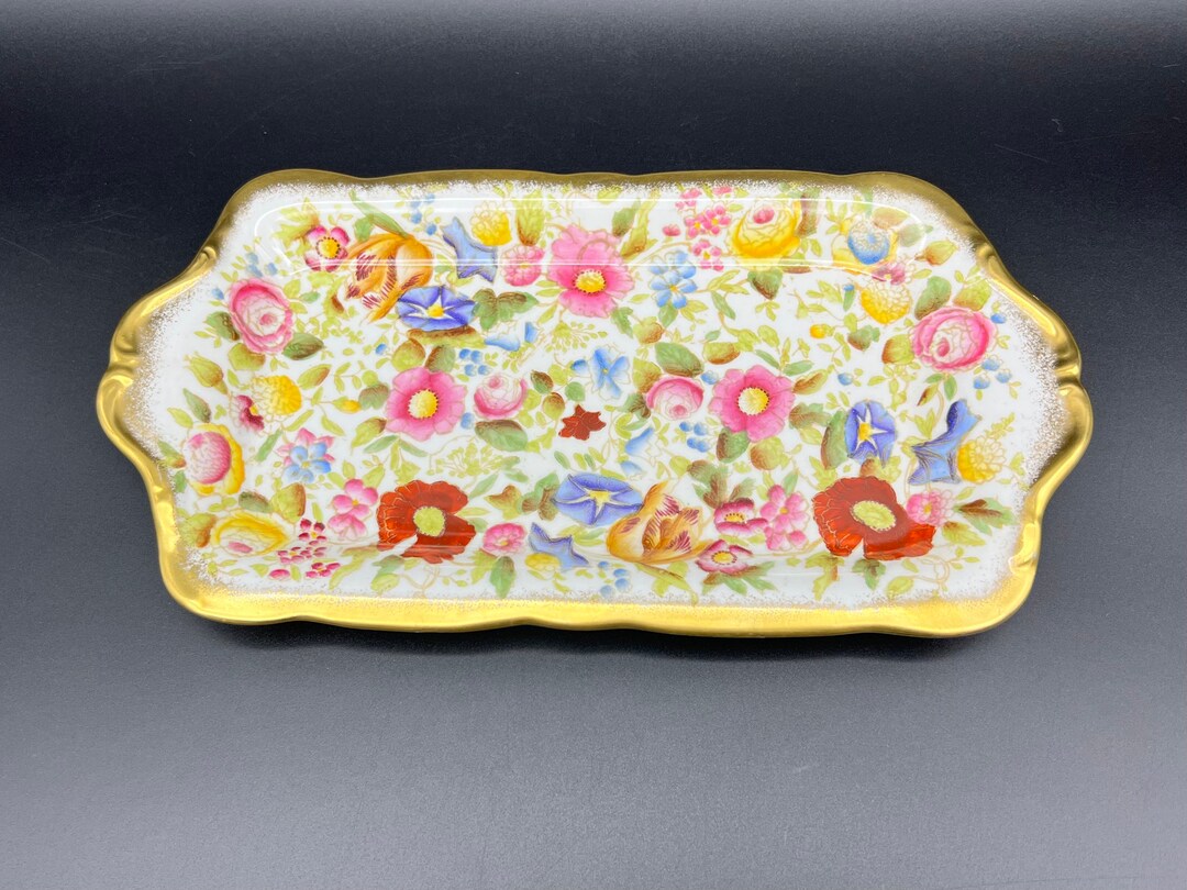 Hammersley Queen Anne Sandwich Plate Bone China England With - Etsy