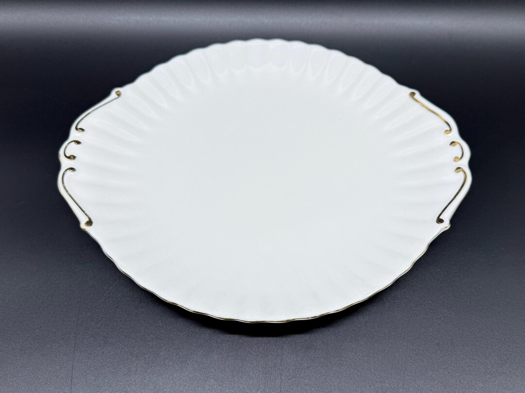 Royal Albert Val D’or Large Cake Cookie Serving Plate Bone China ...