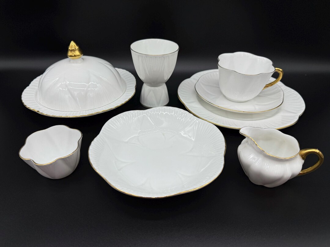 Shelley Regency Breakfast Tea Set Bone China England See Details - Etsy